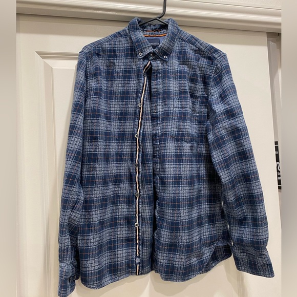 Denim & Flower | Shirts | Mens Denim Flower Flannel | Poshmark